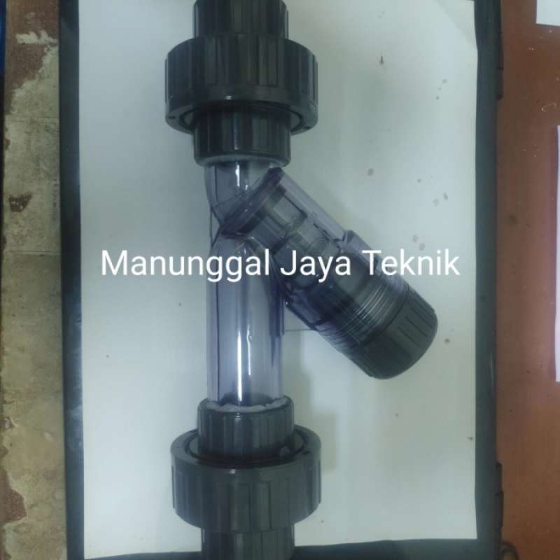 Promo Y Strainer PVC 1 inch / Y Strainer PVC Bening Diskon 23% di ...