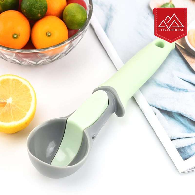 Promo Sendok Es Krim Adonan Kue Buah Cetak Bakso Ice Cream Scoop Sekop 5cm Diskon 52% di Seller ...