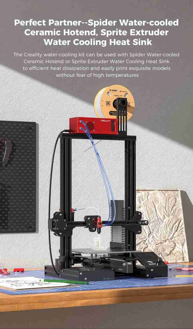 Jual Creality Water Cooling Pump Kit Pro 3D Printer for Spider High ...