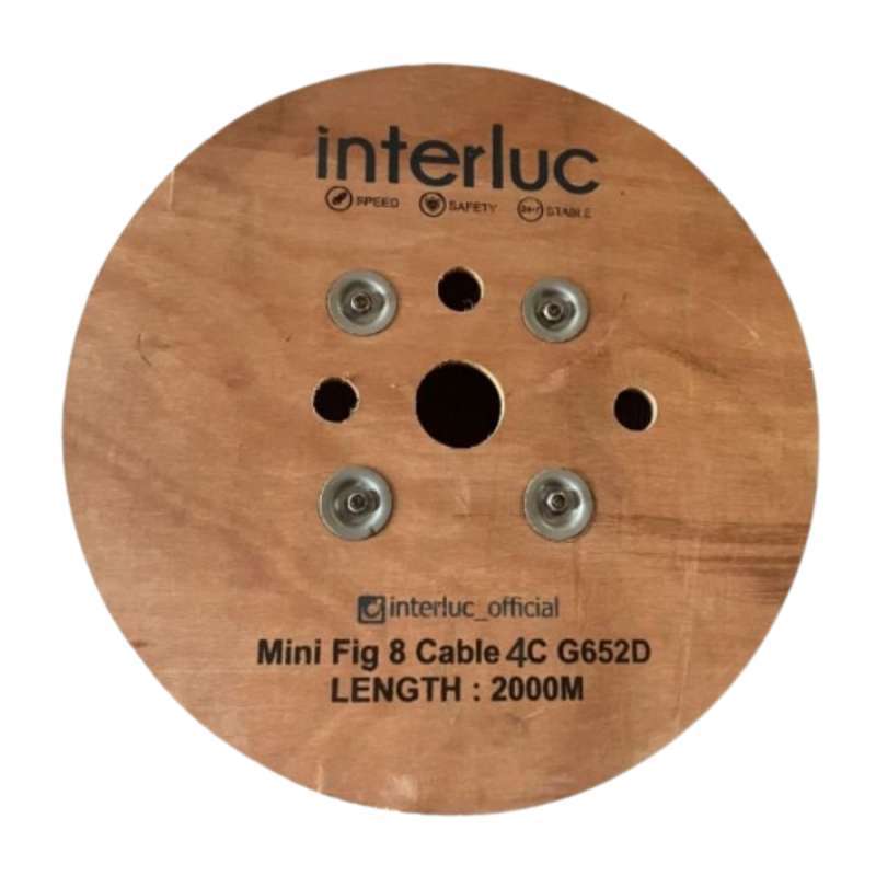 Jual Kabel FIG8 4Core Interluc Fiber Optic KU Mini 4 Core FIG8 2KM ... Jual Kabel FIG8 4Core Interluc Fiber Optic KU Mini 4 Core FIG8 2KM ...
