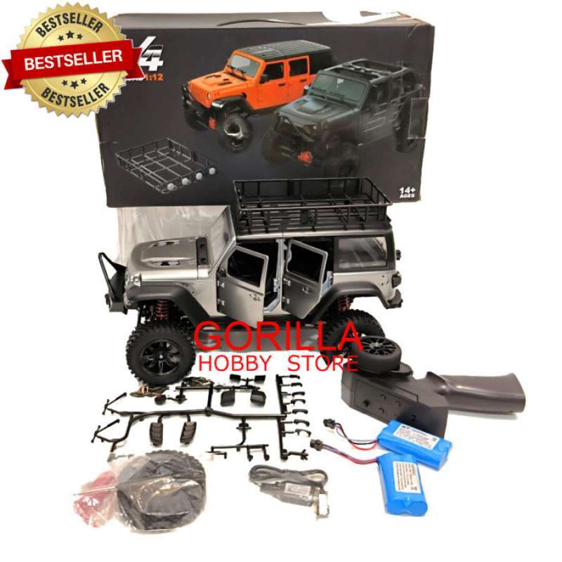 Promo MN128 MN-128 RC CRAWLER JEEP RUBICON WRANGLER RTR 4WD FULL PROPO CAR - GANI12 - Abu 2 ...