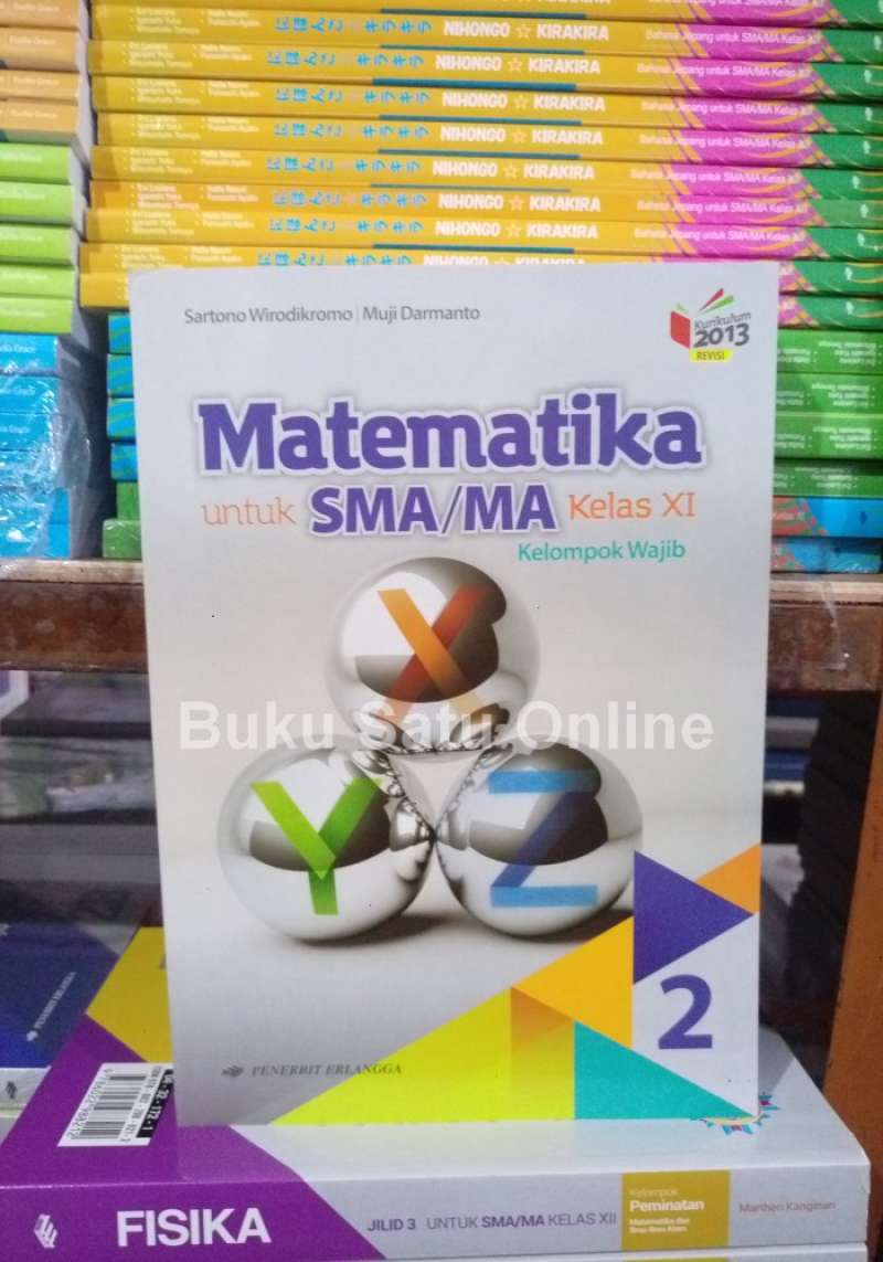 Promo Matematika Xyz Kelas 2 Sma Kelas Xi Wajib Erlangga K13n Diskon 23 ...