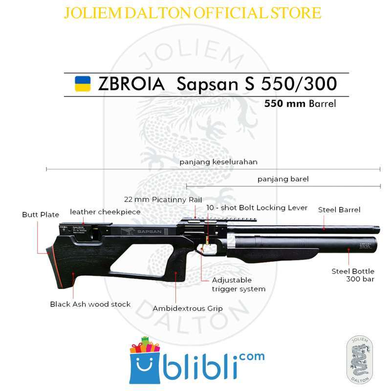 Jual Zbroia Sapsan S Made In Ukraine Di Seller Dalton Sport Official Store - Cawang, Kota ...