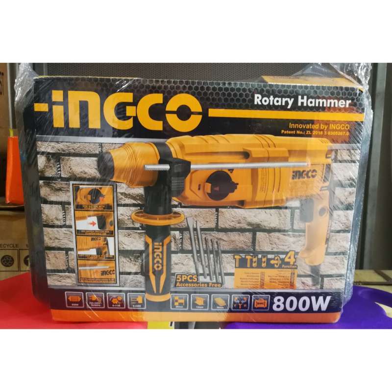 Jual INGCO RGH9028 ROTARY HAMMER DRILL INGCO RGH9028 MESIN BOR BETON INGCO INDUSTRIAL GRADE di ...