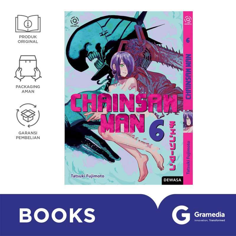 Jual Komik Chainsaw Man Vol.6 (Tatsuki Fujimoto) di Seller Gramedia Official Store - Gramedia ...