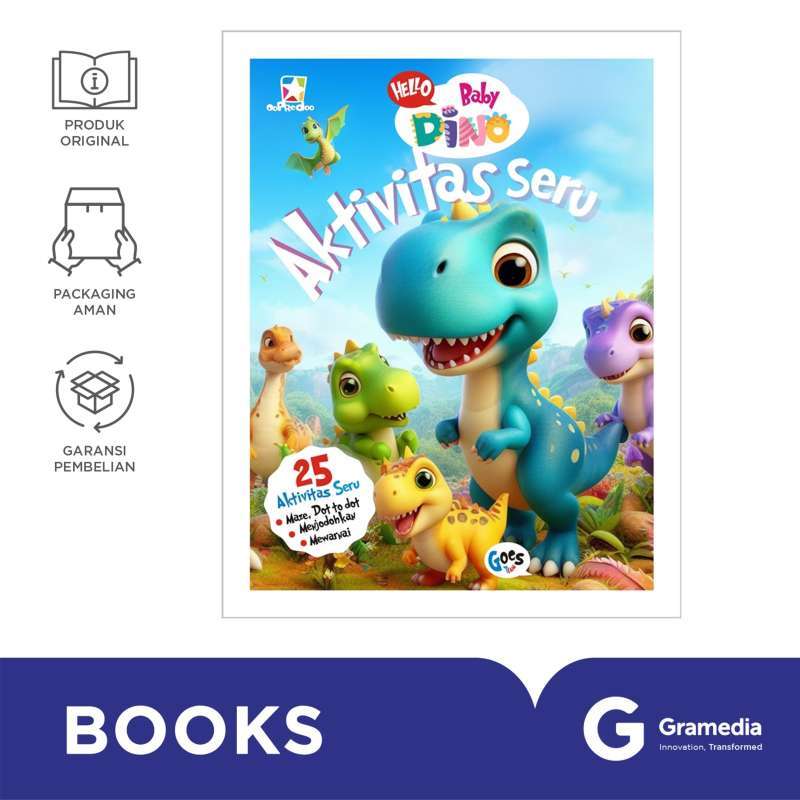 Promo Buku Opredo Aktivitas Seru Hello Baby Dino Diskon 20% di Seller ...