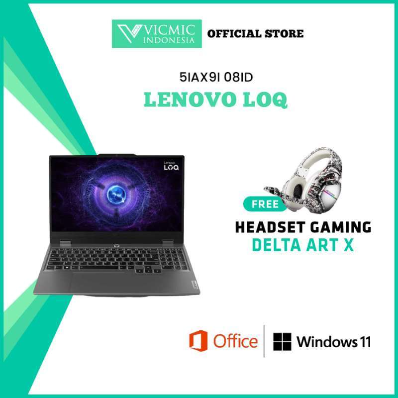 Jual Lenovo Loq Iax I Id Intel I Hx Gb Gb Intel Arc A M Gb W Ohs Di