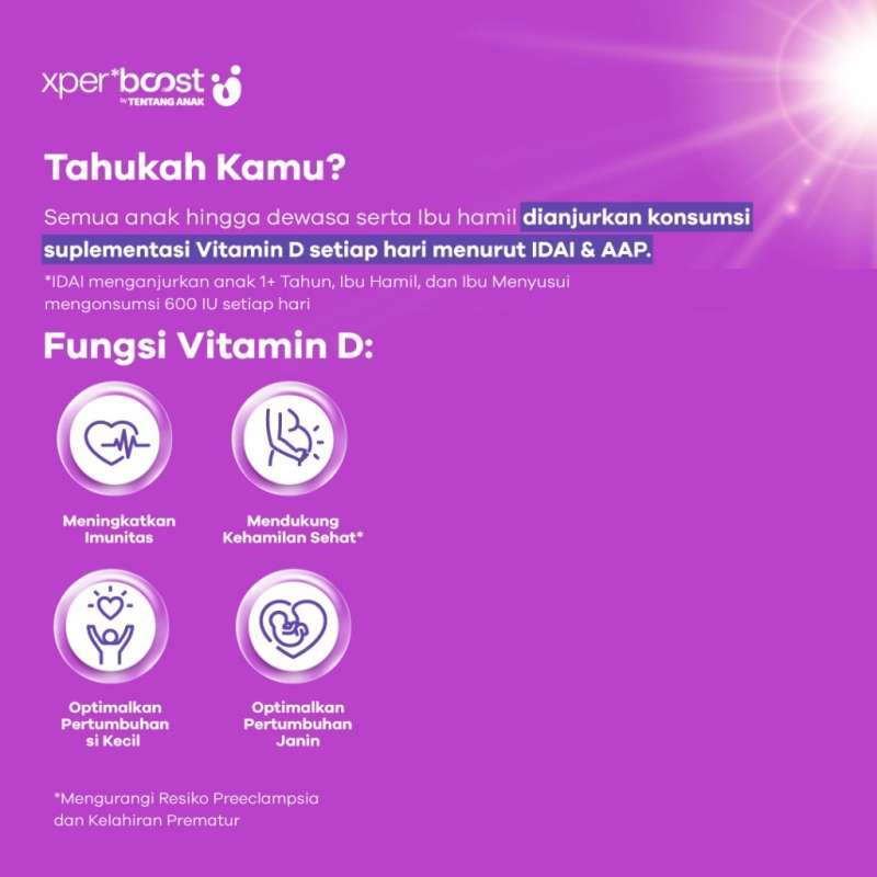 Jual Expert Boost Gummy Vitamin D 600 Iu Untuk Anak Ibu Hamil Xper ...