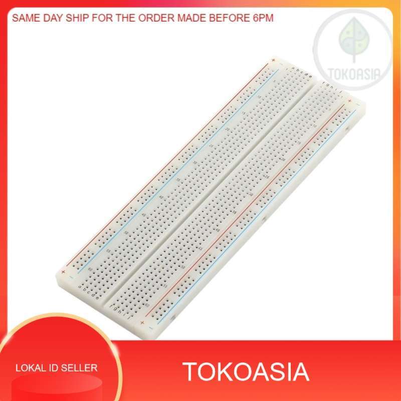 Jual 830 Poin Solderless Pcb Breadboard Original, Murah & Diskon Februari 2024 | Blibli