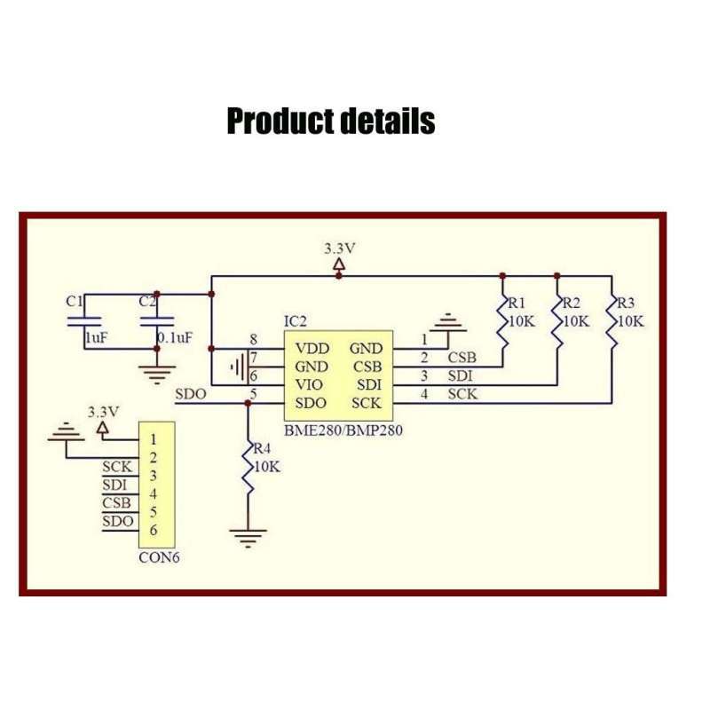 Jual (Ready Stock) GY-BMP280 - 3.3 High Precision Atmospheric Pressure ...