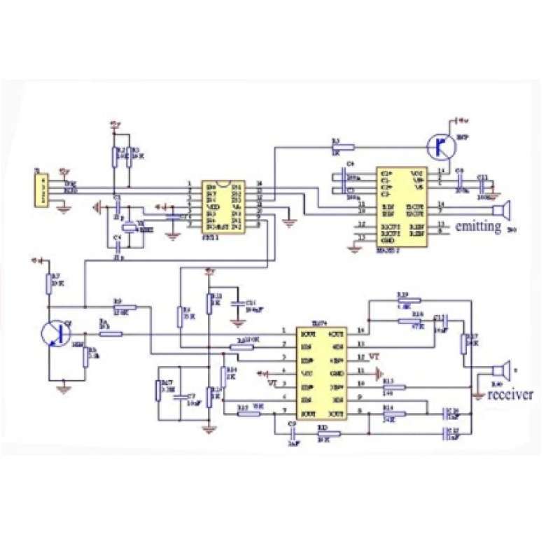 Jual Hc-sr04 Ultrasonic Module Ranging Sonar Distance Sensor Hc Sr04 Di ...