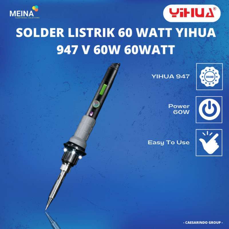 Promo Yihua 947 V Solder Listrik 60 Watt 60w / Solder Listrik Tangan Yihua Diskon 26% Di Seller ...