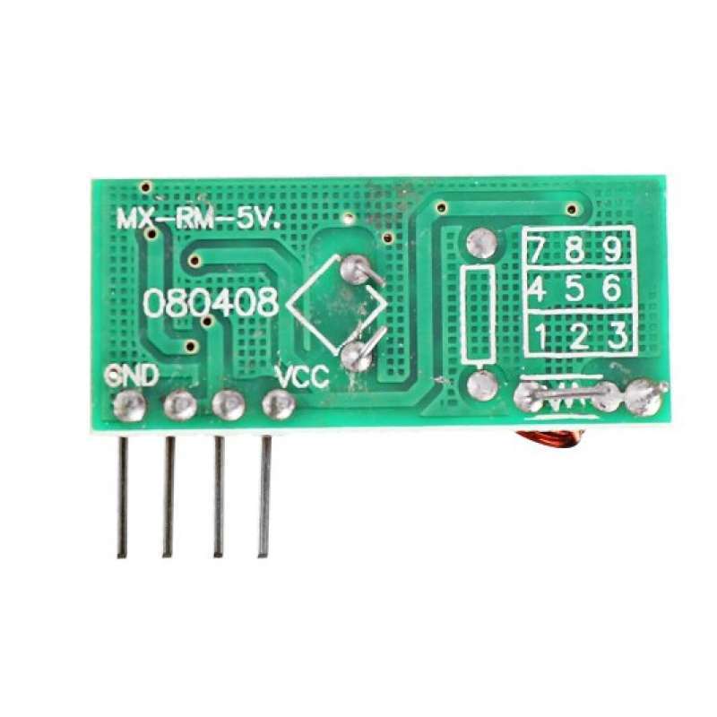 Jual (ready Stock) 433mhz Rf Decoder Transmitter With Receiver Module ...