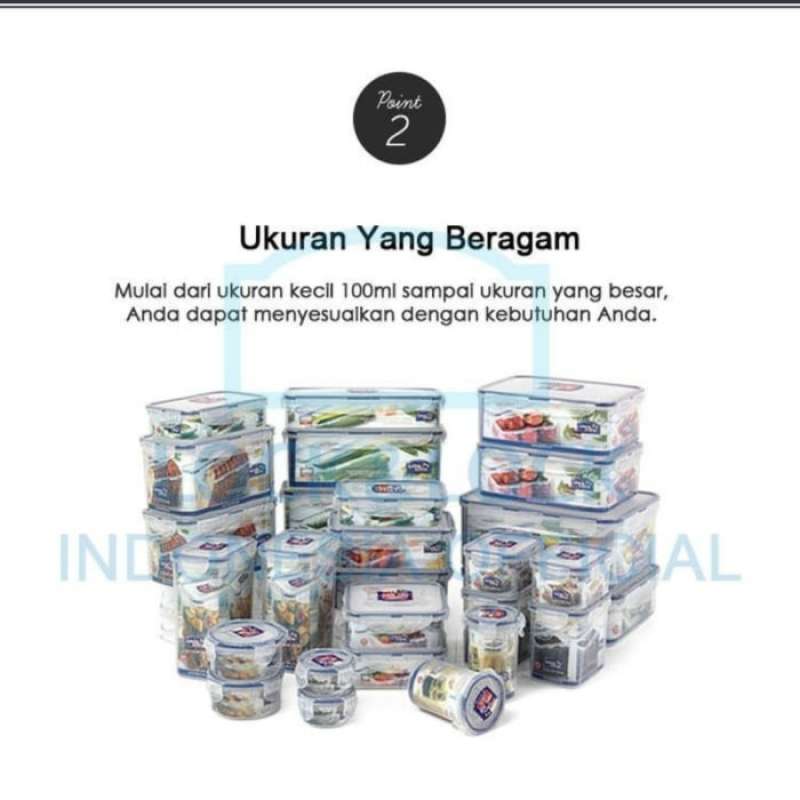 Promo Promo Lock&Lock Lock N Lock Gift Set 7 In 1 Food Container Diskon ...