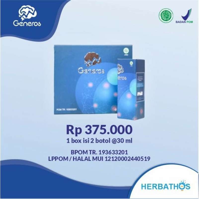 Jual Generos Vitamin Otak Di Seller Ghany_herbal - Kebon Sirih, Kota ...
