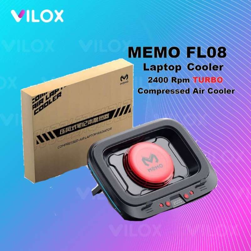Jual Memo Fl08 Pendingin Laptop MacBook Air Pro Cooling Cooler Pad ...