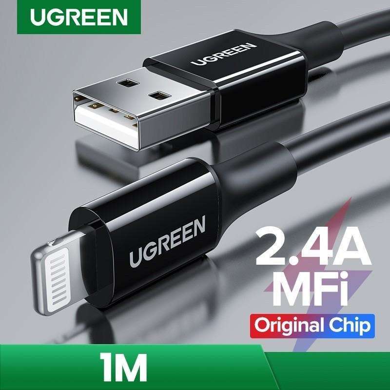 Jual Ugreen Mfi 2.4a Kabel Cable Charger Cas Usb To Lightning iPhone 6 ...