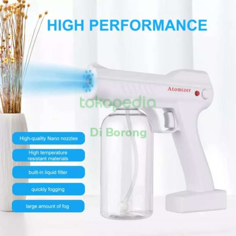 Promo Nano Steam Gun Spray Disinfectant UV Light Wireless 800ML ...