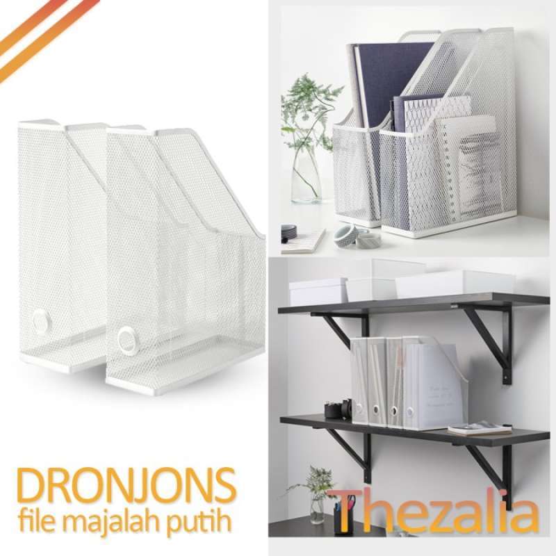 Jual File majalah putih / tempat surat / ordner box file binder di ...