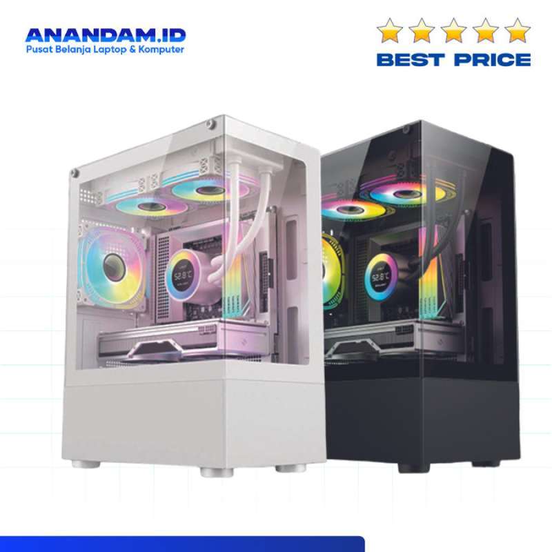 Jual Casing Gaming Raptor Glass Flow X 01 di Seller ANANDAM.ID Official ...