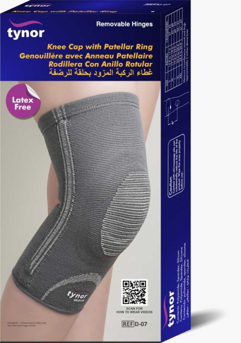 Promo TYNOR Knee Caps With Patellar Ring D07 Diskon 23% di Seller aaron ...