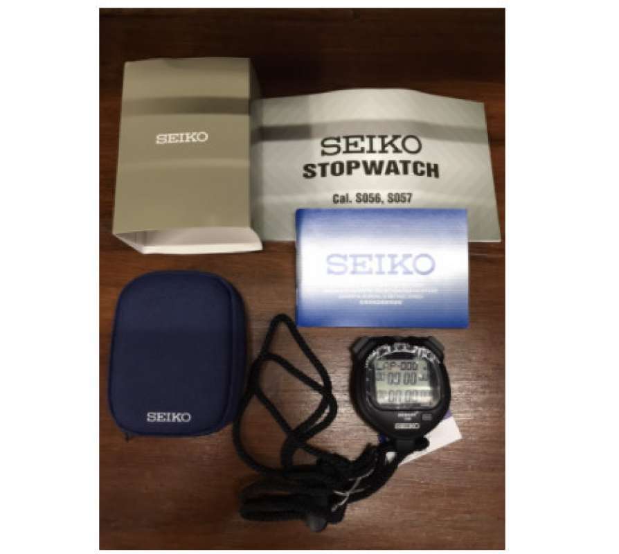 Promo Stopwatch Seiko pengukur waktu digital Seiko S23601 original ...
