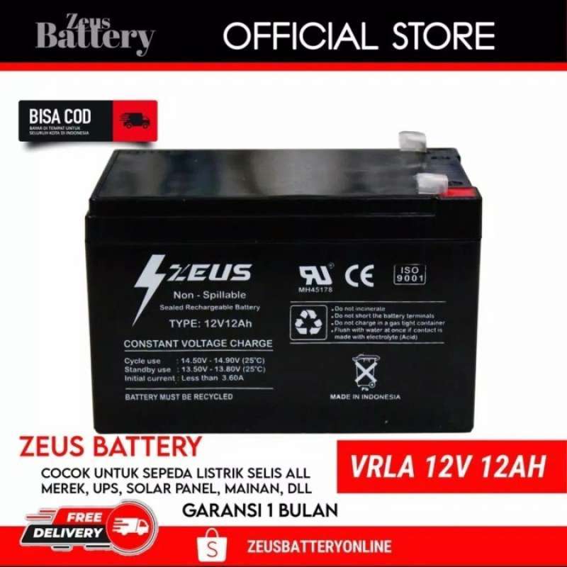 Promo Aki Solar Panel/Solar Cell/ Panel Surya 12V12Ah Vrla Nagoya ...