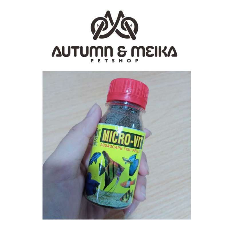 Jual Micro-vit Pelet Ikan Cupang Hias Di Seller Meika Petshop ...