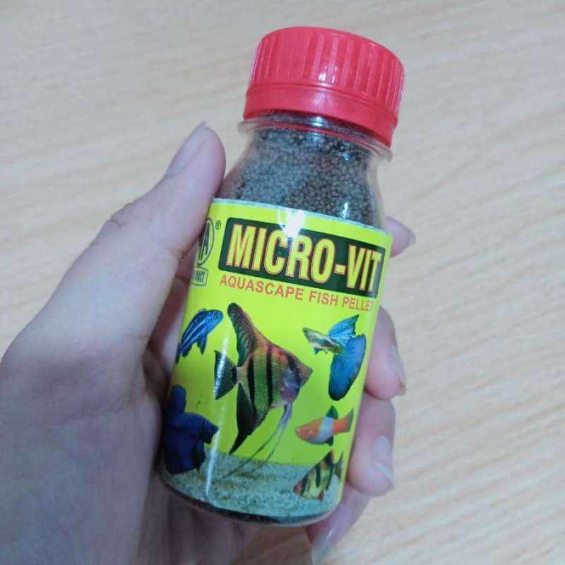 Jual Micro-vit Pelet Ikan Cupang Hias Di Seller Meika Petshop ...