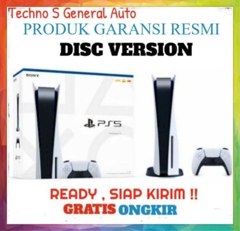 Promo Sony Playstation 5 - Ps5 Console Disc Digital Version Garansi Resmi - Markmarket - Region ...