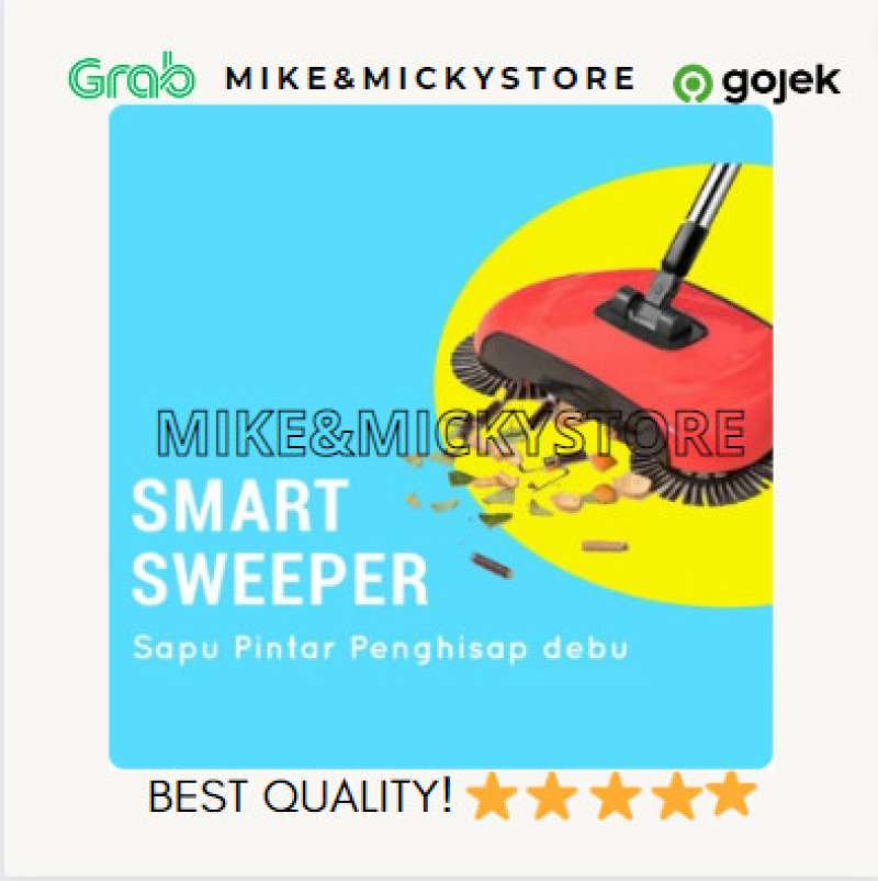 Promo Smart sweeper vakum cleaner tanpa listrik / Bikin Kerjaan Jadi Gampang Diskon 23% di ...