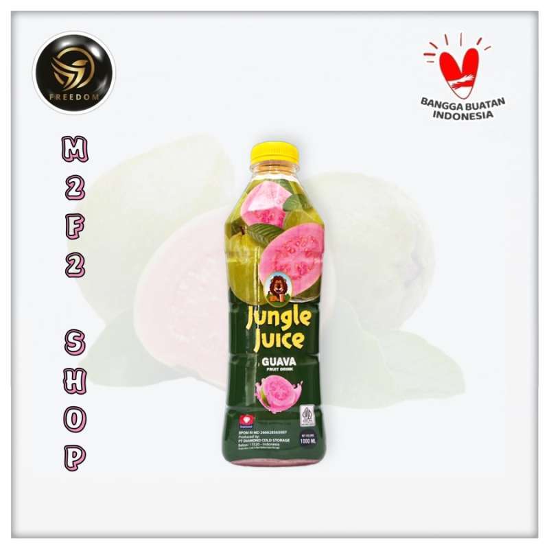 Promo Diamond Jungle Juice Guava | Jus Jambu Botol Pet - 1000 ml | 1 ...