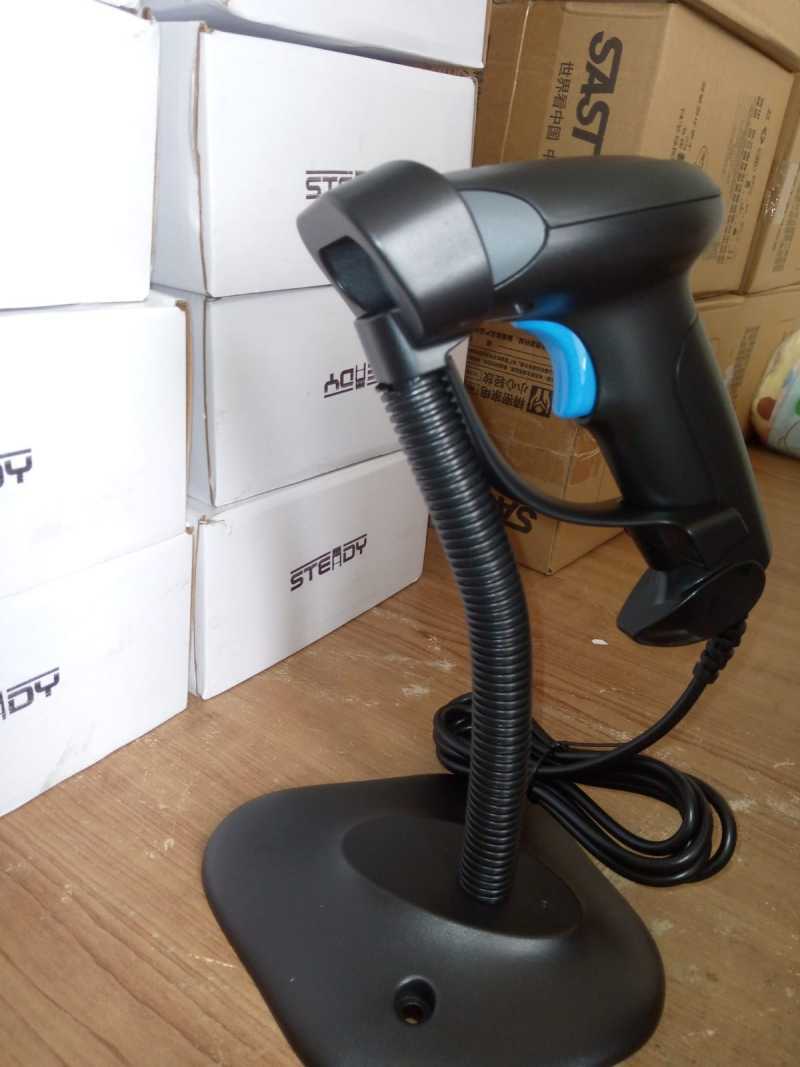 Jual BARCODE SCANNER 2D VSC BS-895 QR CODE EFAKTUR + STAND AUTO SENSE ...