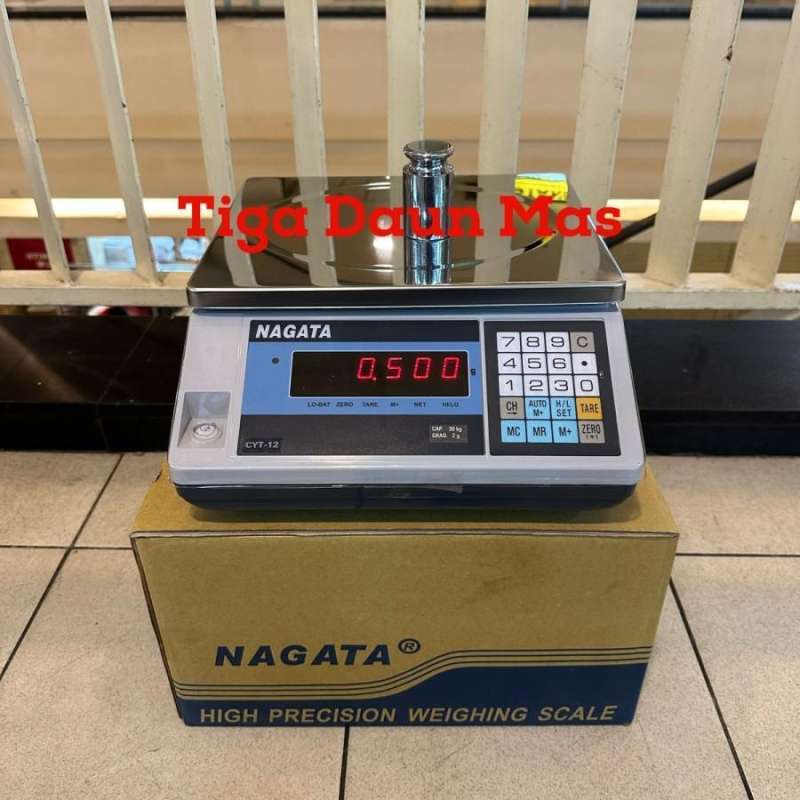 Jual Timbangan Meja Digital Nagata CYT-12 Timbangan Digital Nagata ...