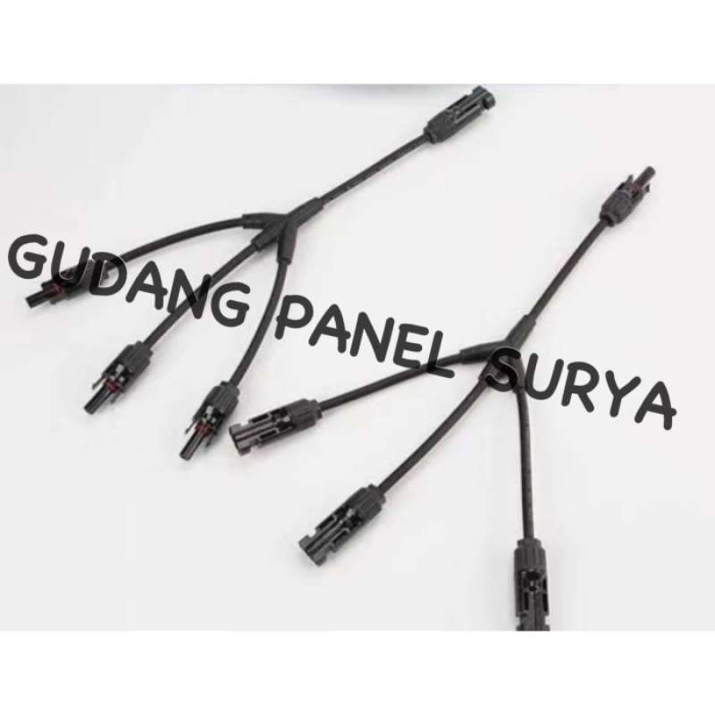 Promo Konektor Connector Mc4 Mc 4 Cabang 3 Solar Cell Panel Surya 3in1 ...