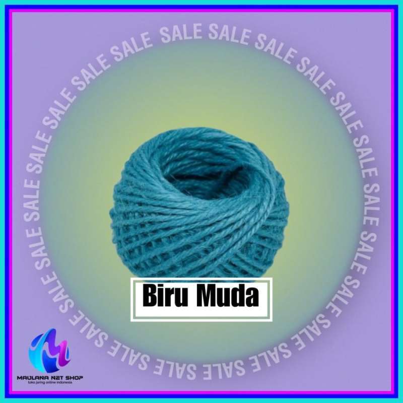 Jual tali rami / tali benang goni vintage / tali goni warna warni ...