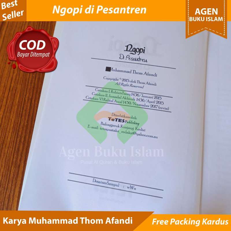 Jual Buku Ngopi Di Pesantren Karya Muhammad Thom Afandi Kisah ...