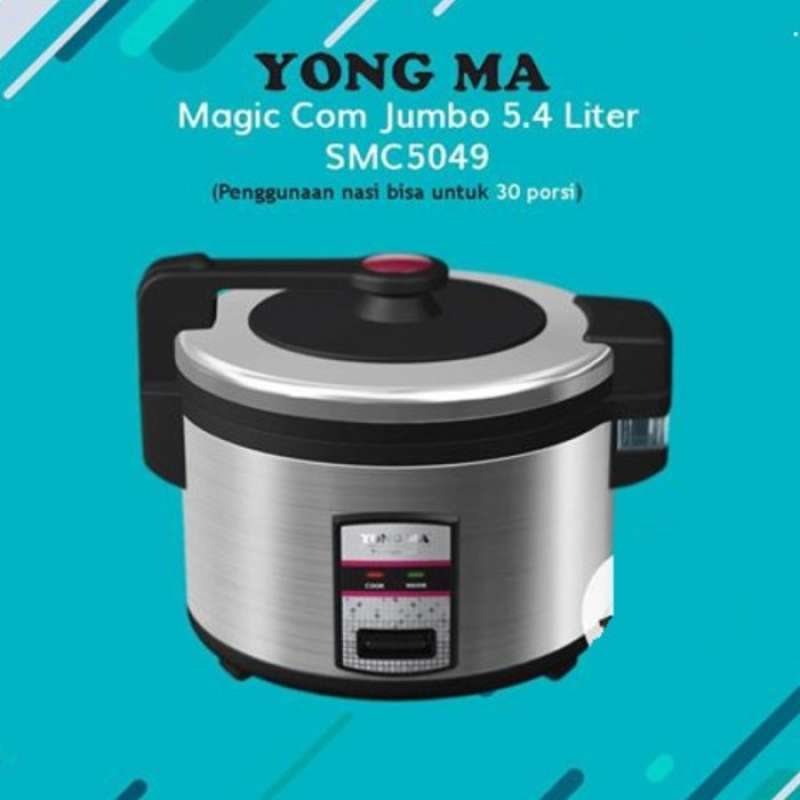 Promo Yong Ma : Rice Cooker / Magic Com Jumbo 5,4 Lt Yongma Smc 5049 ...