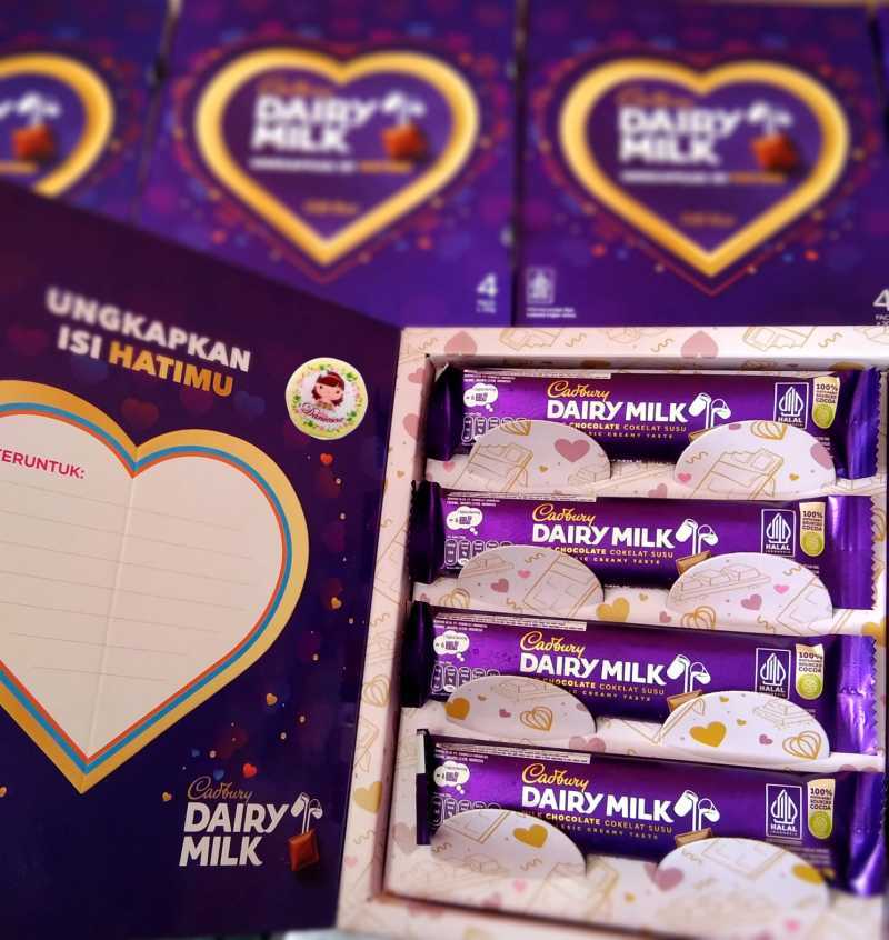 Jual Cadbury Dairy Milk Gift Box Valentine Edititon (ds Bgr ) Di Seller ...