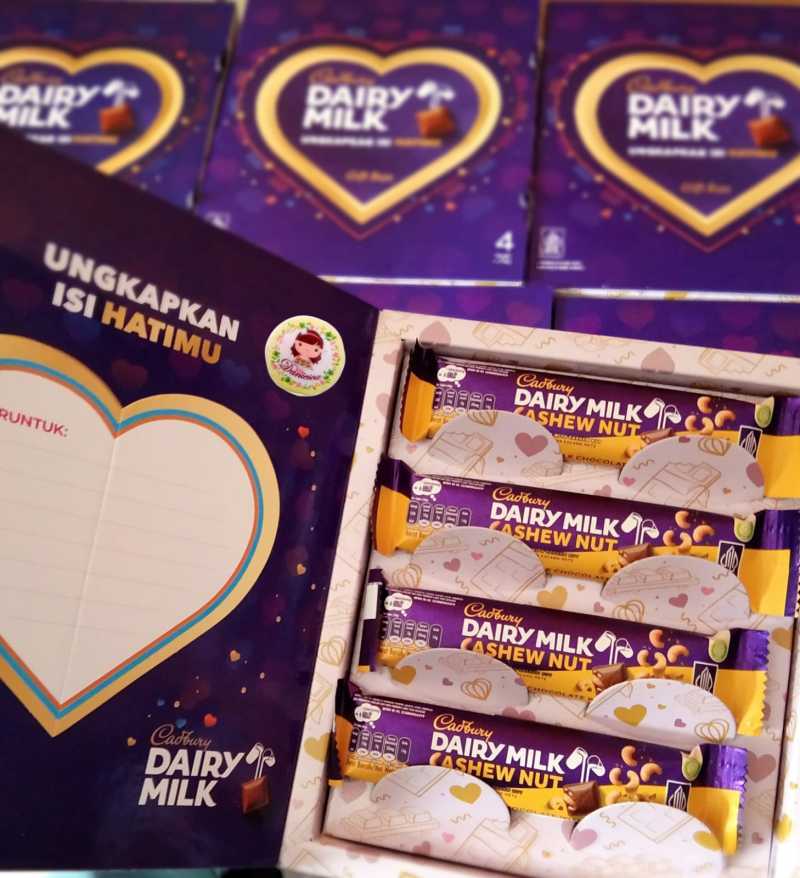 Jual Cadbury Dairy Milk Gift Box Valentine Edititon (ds Bgr ) Di Seller ...