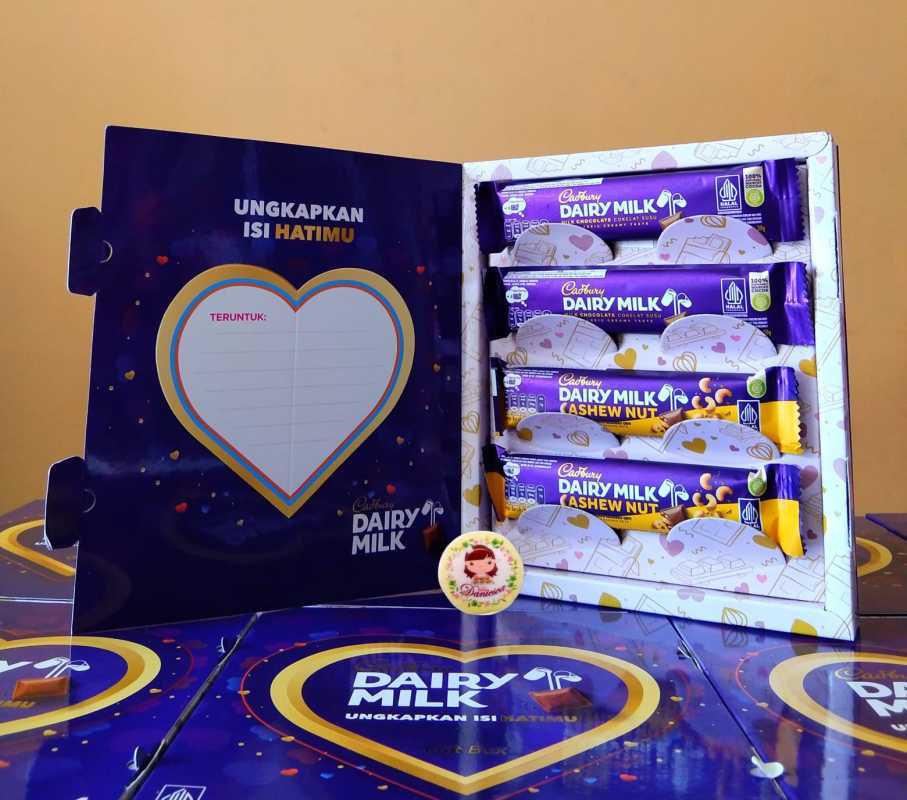 Jual Cadbury Dairy Milk Gift Box Valentine Edititon (ds Bgr ) Di Seller ...
