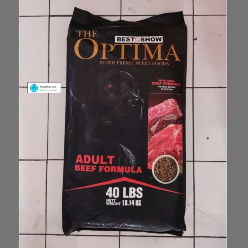 Promo Optima Adult Lamb & Rice 18 kg Dog food Rasa Lamb Pengiriman k ...