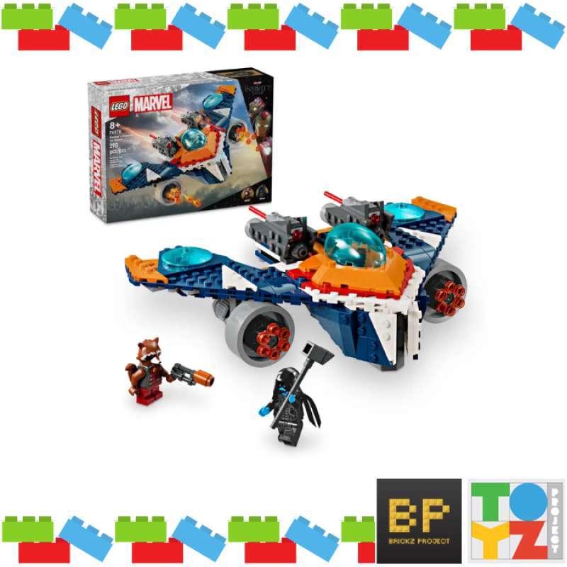 Jual Lego 76278 Marvel - Rocket's Warbird vs Ronan di Seller Brickz ...