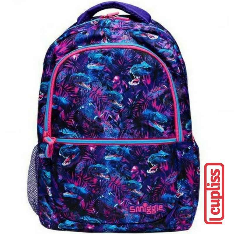 Jual Smiggle Backpack Bag 444099 Roar Purple Tas Ransel Anak Di Seller ...