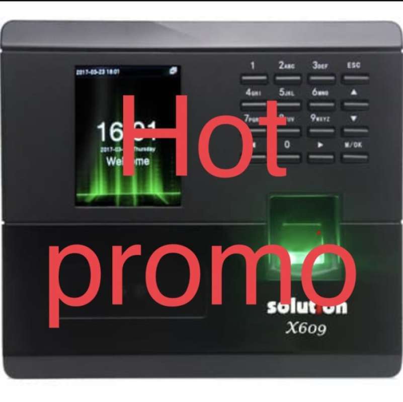 Promo Solution X609 Mesin Absen Fingerprint & Face & Kartu Murah ...