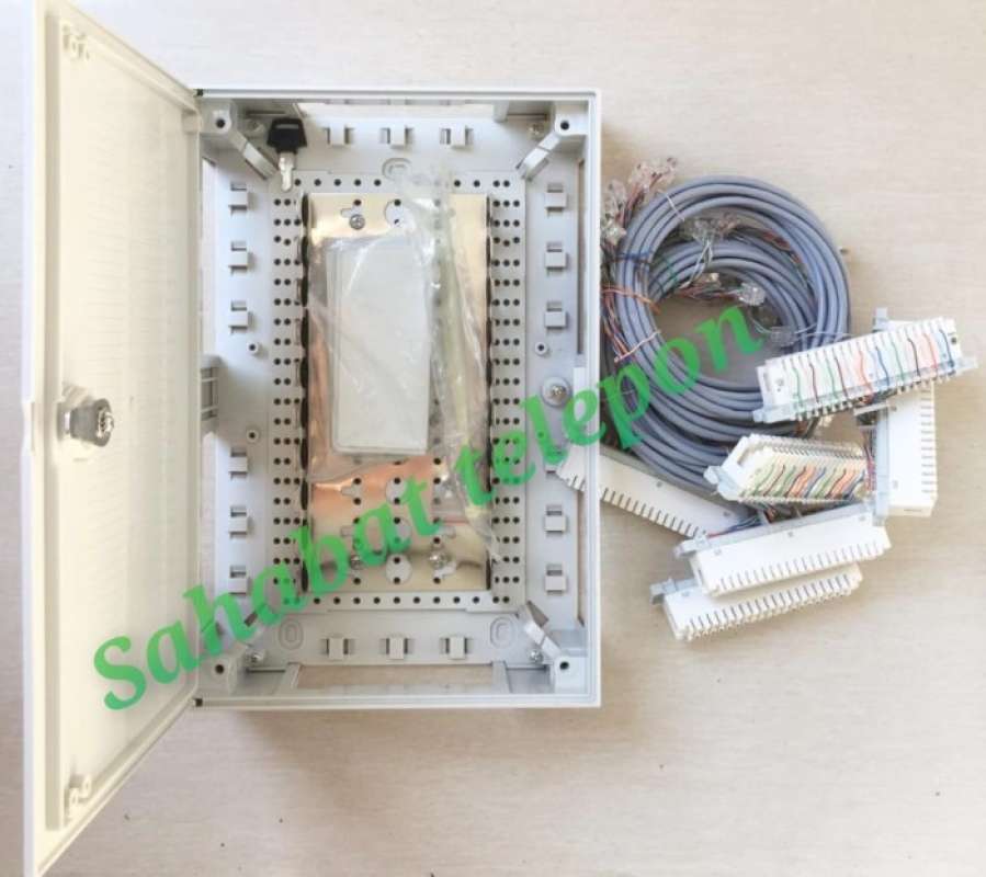 Promo Box Telepon Mdf 100 Pair Fiber + Lengkap Isi Lsa Kabel Terbaik ...