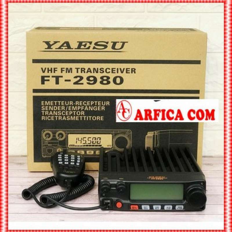 Promo Jual Radio Rig Yaesu Ft 2980 Vhf Pengganti Yaesu Ft 2900R Terbaru Diskon 2% di Seller ...