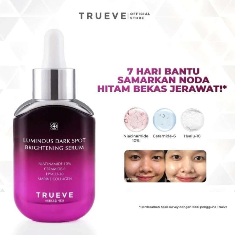 Jual trueve luminous dark spot brightening serum di Seller Alfonso ...