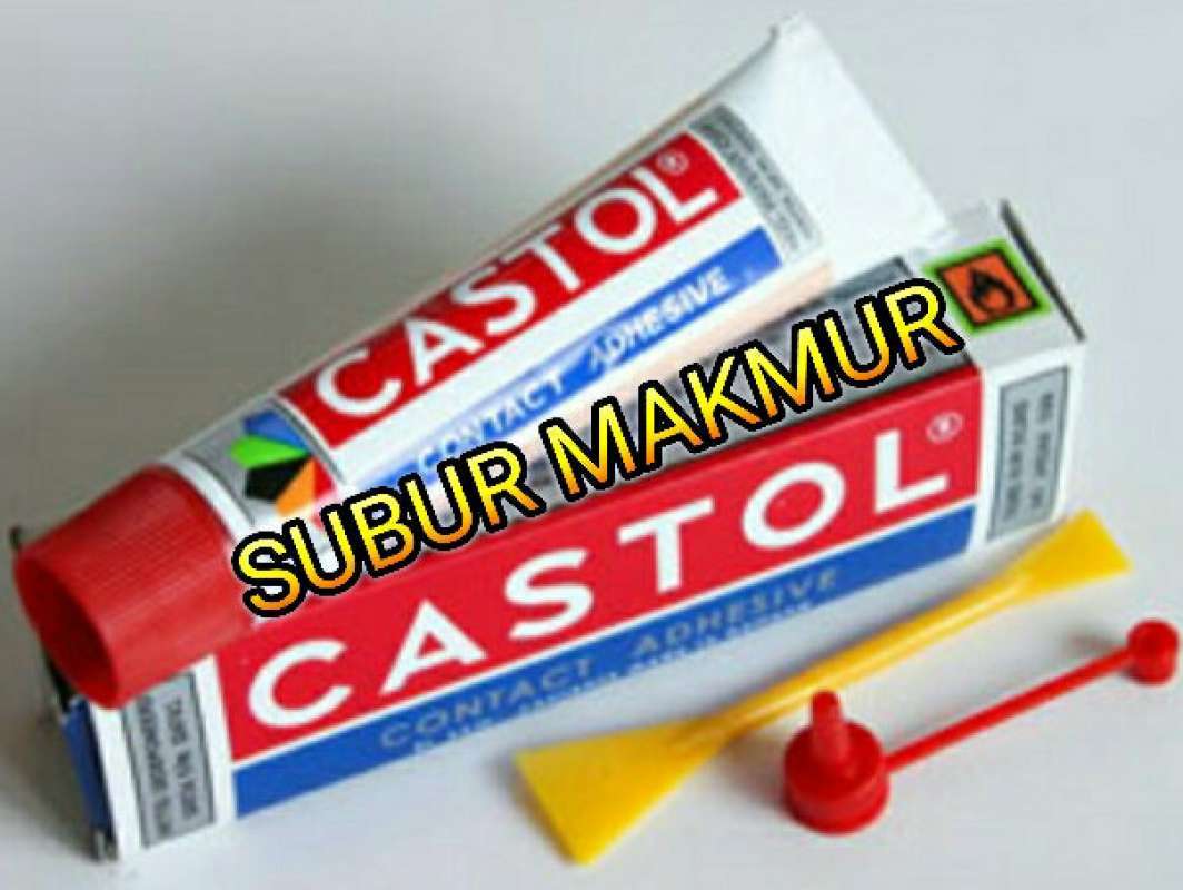 Promo LEM CASTOL CONTACT ADHESIVE TUBE BESAR 51CC ASLI/LEM CASTOL BESAR ...