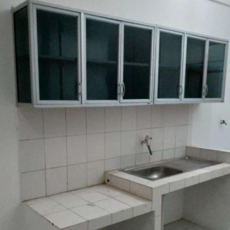 Promo Kitchen Set Alumunium Dapur Kaca Ryben 3 Pintu Anti Rayap Murah ...
